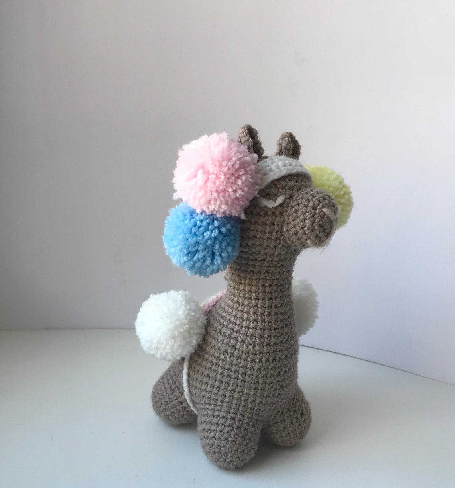 Amigurumi Llama Crochet Pattern Peppercorn the Llama & Sugar - Etsy