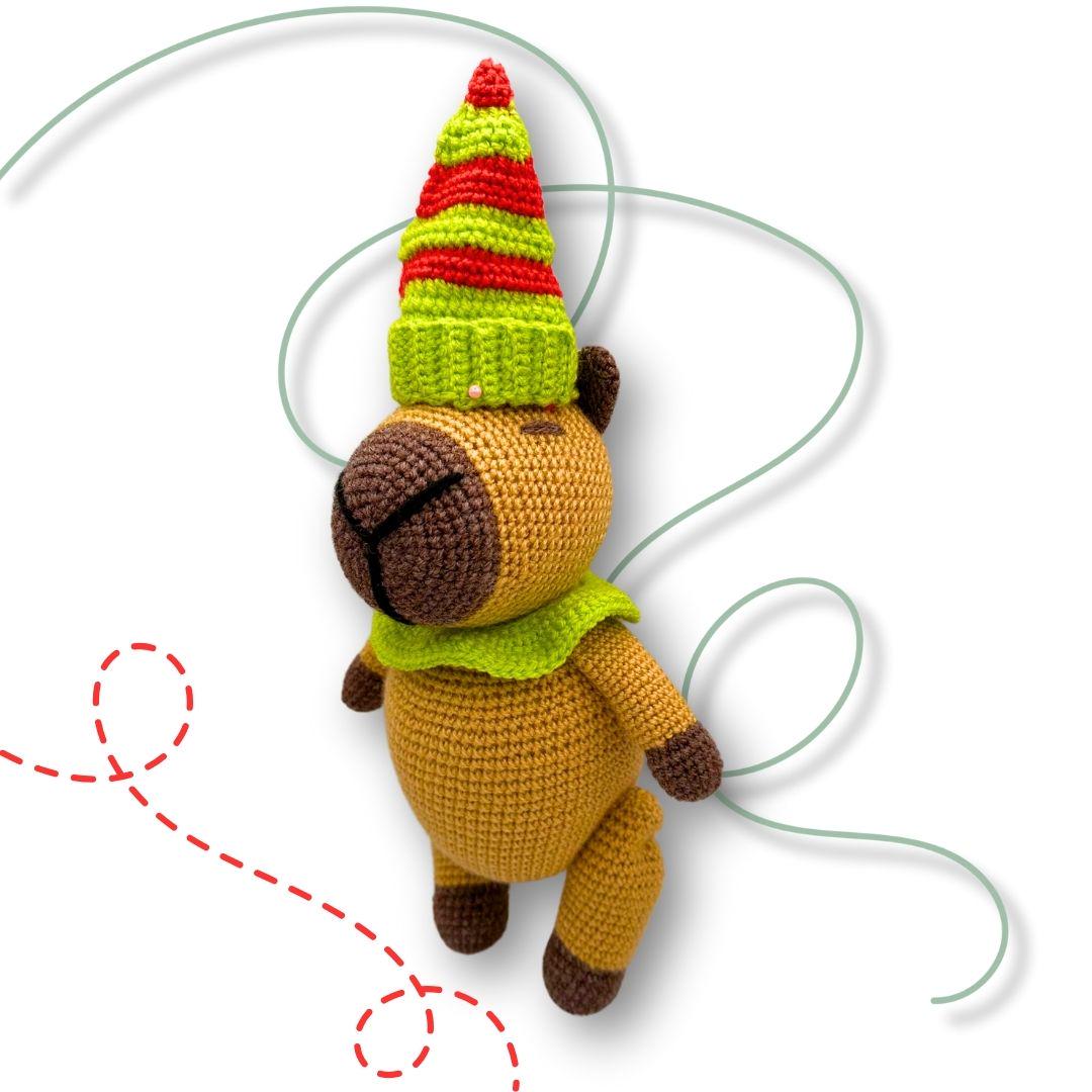 Christmas Capybara Crochet Pattern: Holiday Amigurumi (PDF) - Etsy