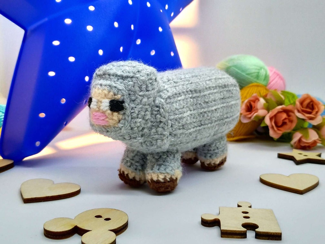 Sheep Crochet PATTERN - Crochet Sheep, Crochet Lamb, Baby Sheep ...