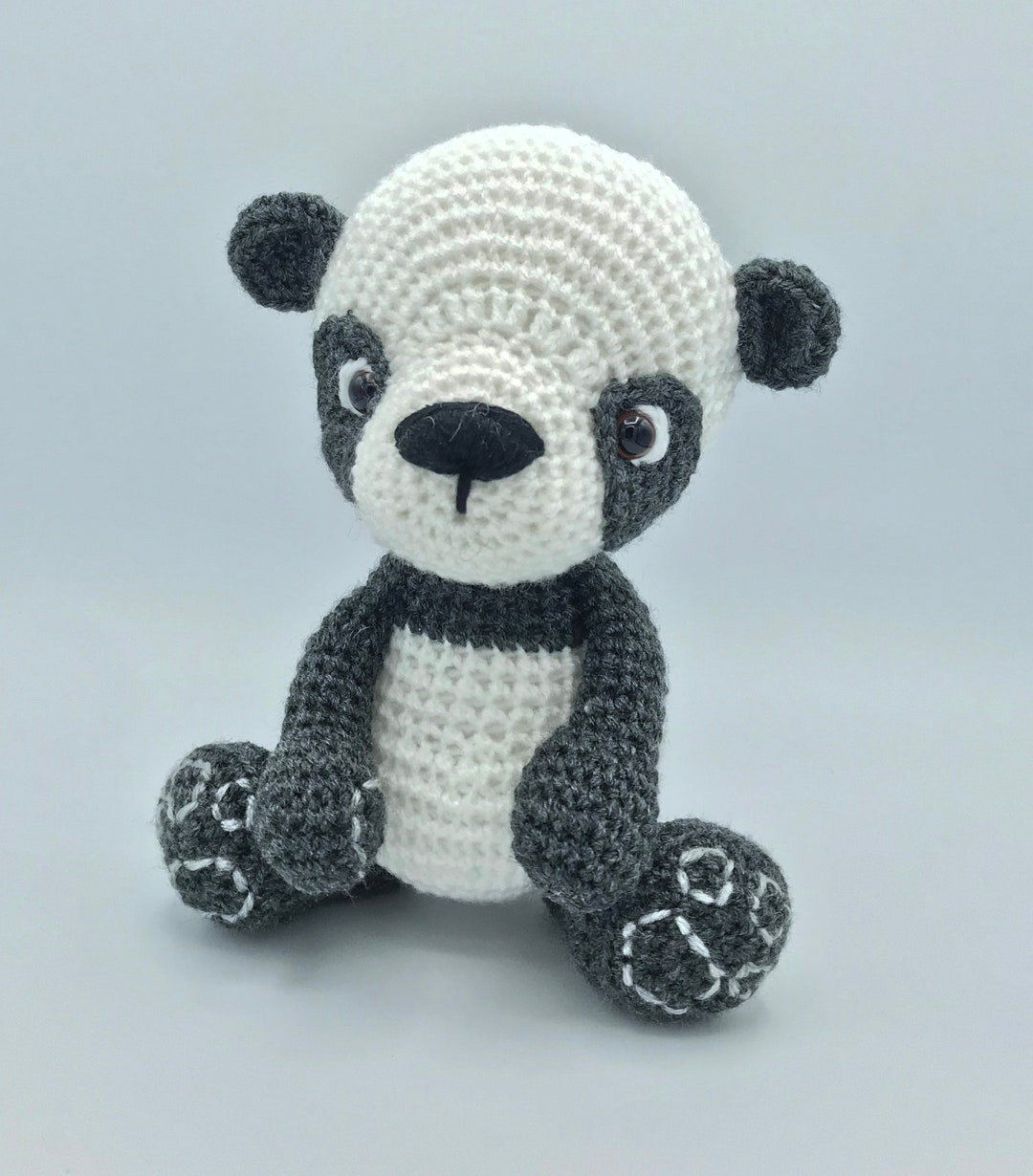 Baby Panda Crochet Pattern: Amigurumi Bear Tutorial (PDF DIY) - Etsy