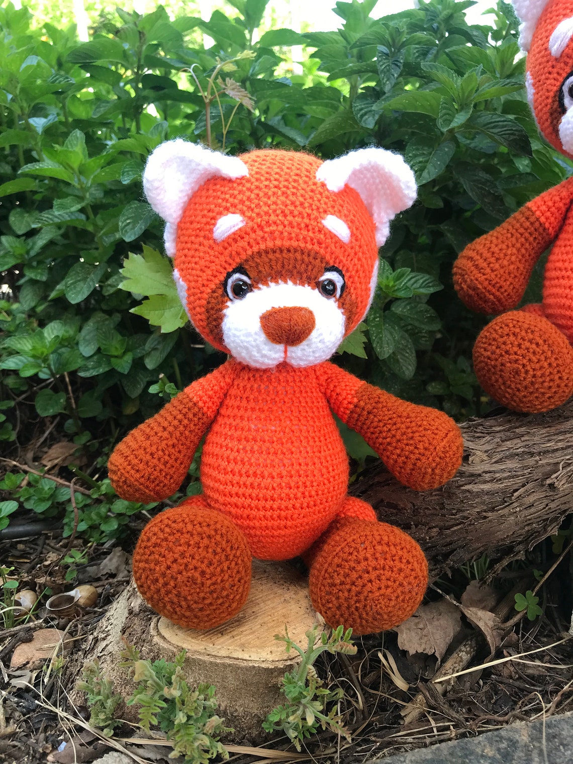 Red Panda Crochet PATTERN / Red Panda Amigurumi Pattern / - Etsy
