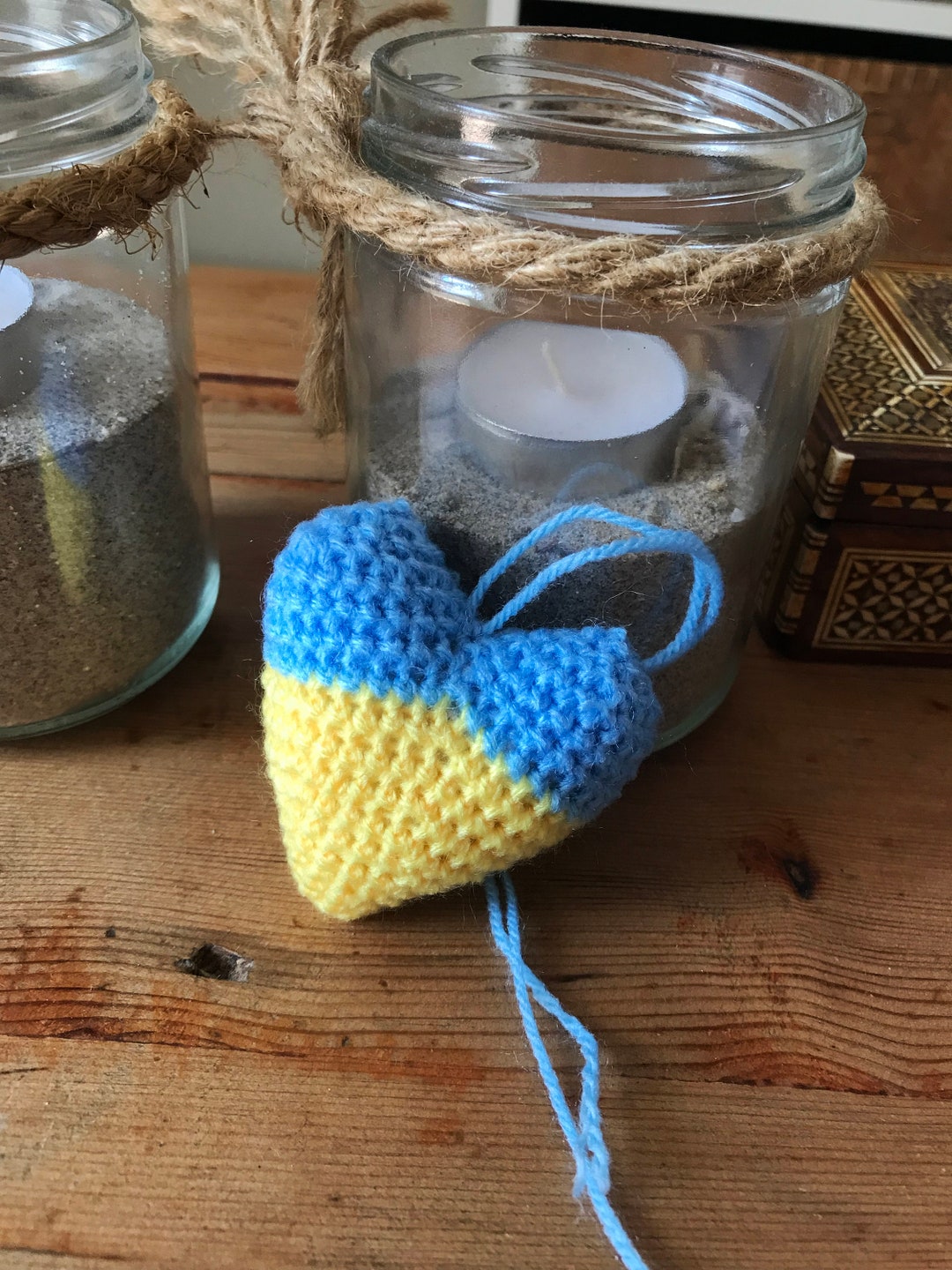 Pray for Ukraine Heart Crochet Pattern/ Stand With Ukraine/ Crochet ...