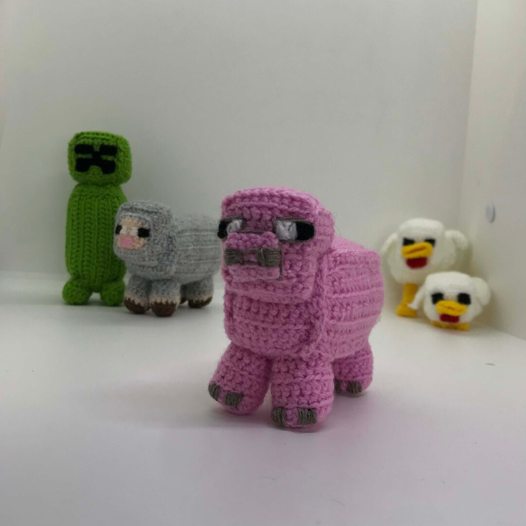 Pig Crochet PATTERN - Crochet Pig Tutorial - Amigurumi Crochet Pattern ...