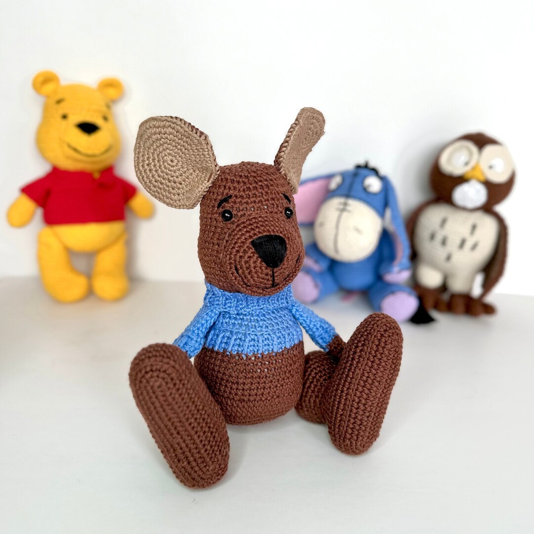 Roo Crochet Pattern, Kangaroo Amigurumi Pattern, DIY Crochet Animals ...