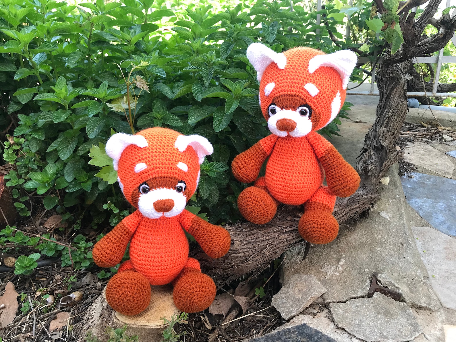 Red Panda Crochet PATTERN / Red Panda Amigurumi Pattern / | Etsy
