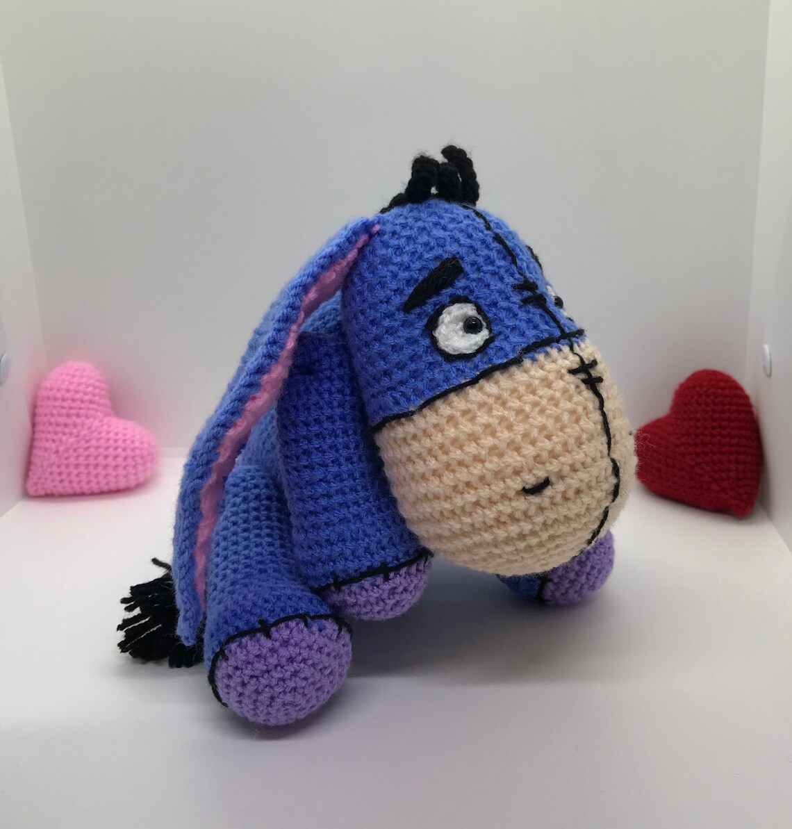 Eeyore Crochet PATTERN Vintage Crochet Donkey Eeyore - Etsy