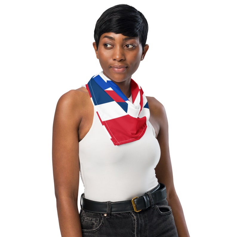 Dominican Republic and Puerto Rico Flag All-over Print Bandana - Etsy