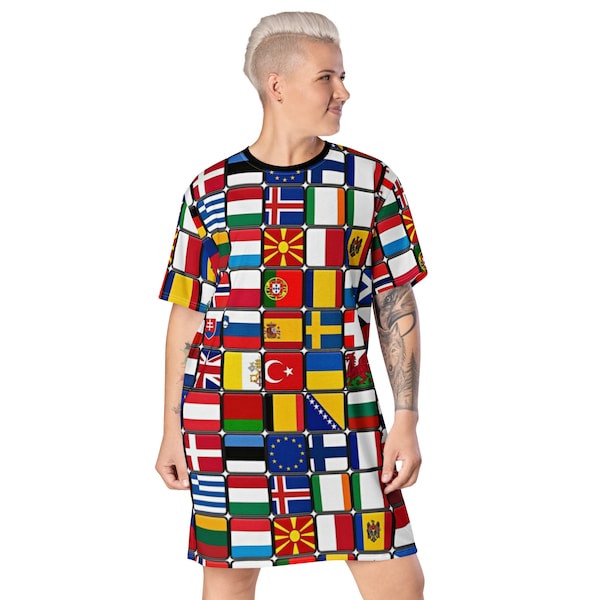 Eu Flag Dress - Etsy