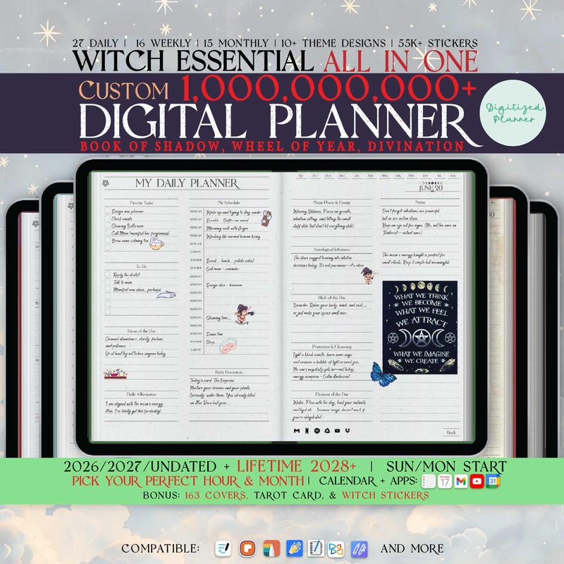 2026 Magic Planner - Etsy