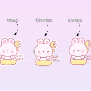 Bunny Self-care Digital Stickers: Goodnotes Planner, Pre-cropped Pngs ...