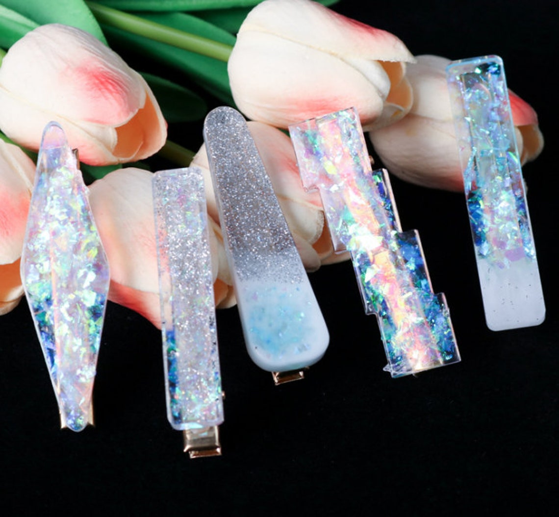 New Hair Pin Silicone Mold Resinmold Silicone Bobby Pin Molds - Etsy ...