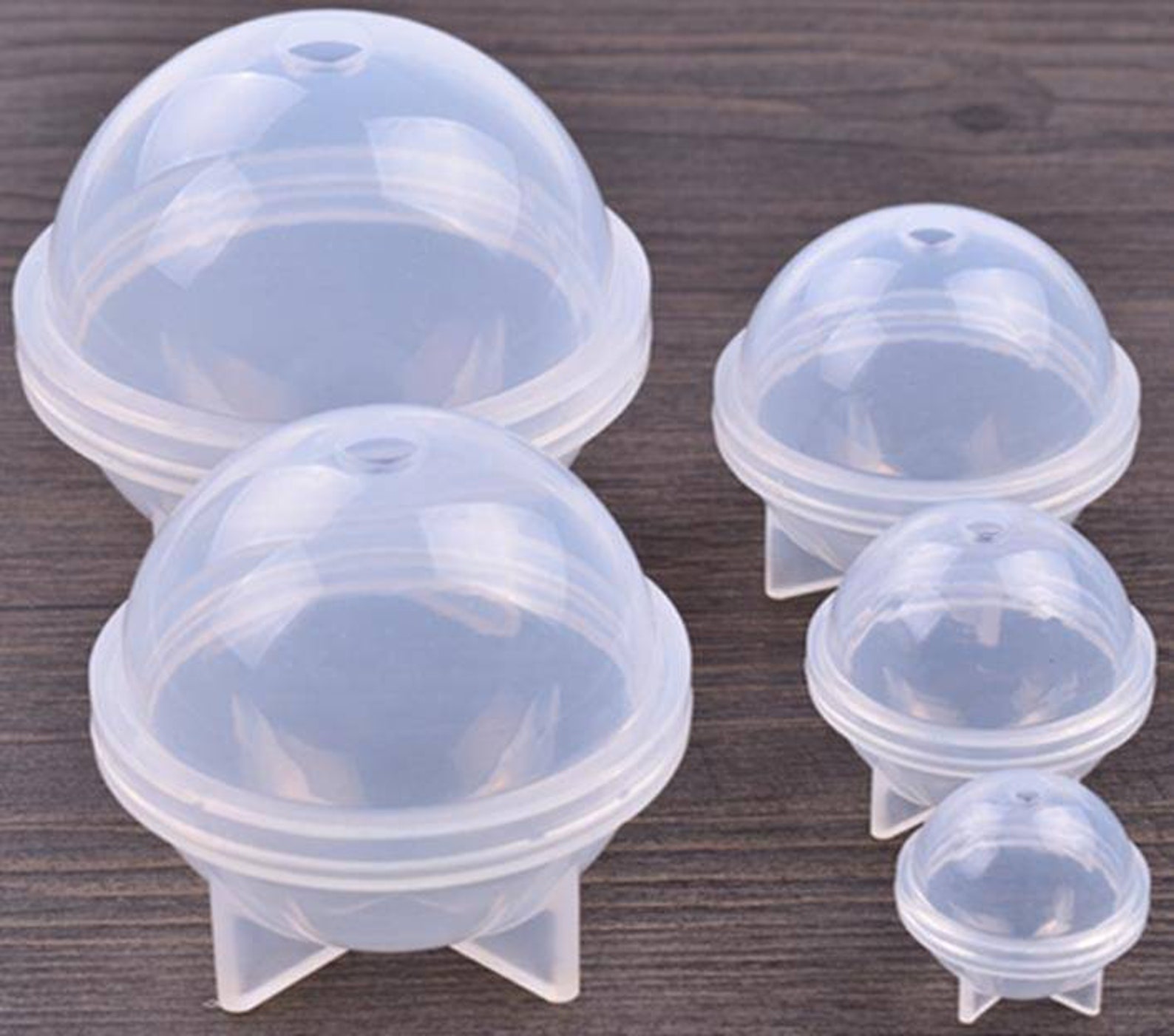 1pcs Silicone Mold for Jewelry Round Ball Resin Silicone Mould Handmade ...