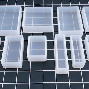Large Size Rectangular/square Shape Silicon Mold- DIY Silicone Mold ...