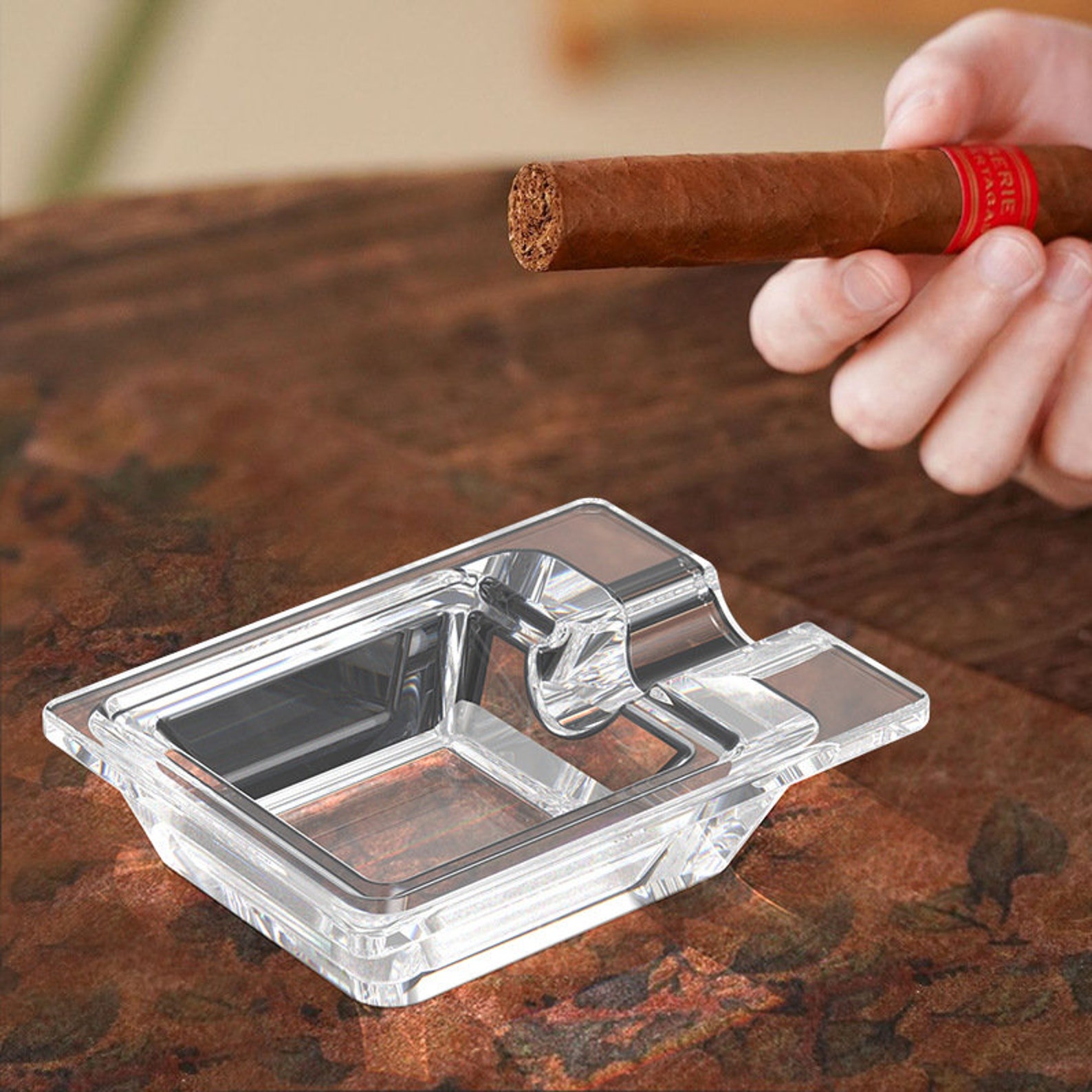 Silicone Mold Ashtray Resin Mold Square Mold for DIY Resin UV Crystal ...
