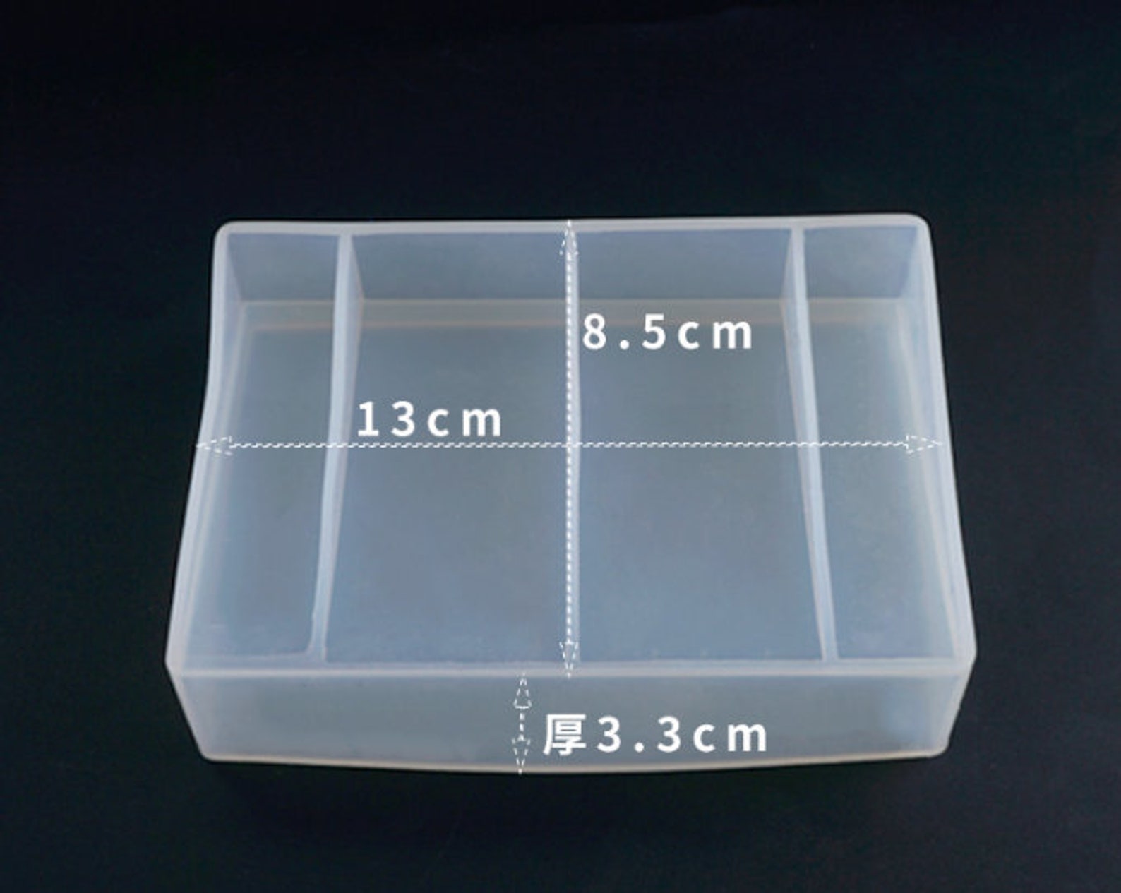 Rectangle Shape Silicon Mold DIY Silicone Mold Resin Silicon Mold for ...