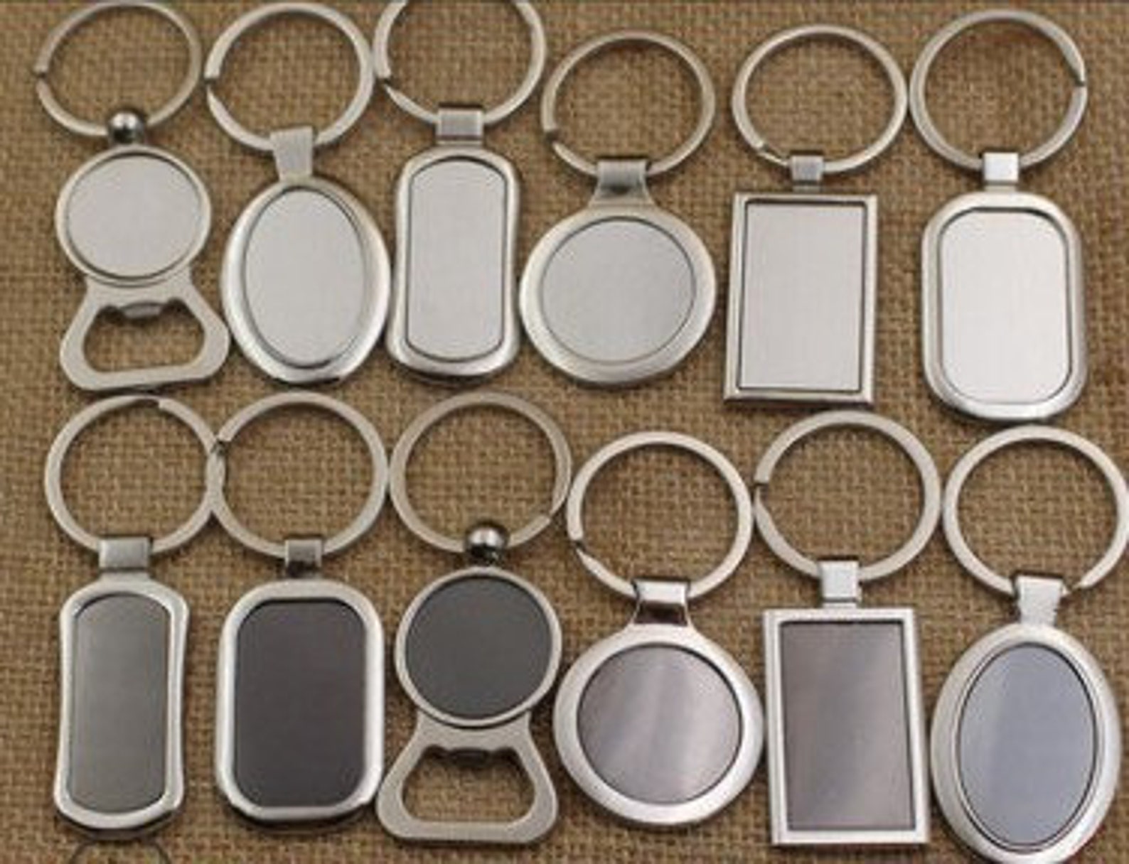 New Bottle Opener Keychains Zinc Alloy Round Shape and Heart | Etsy