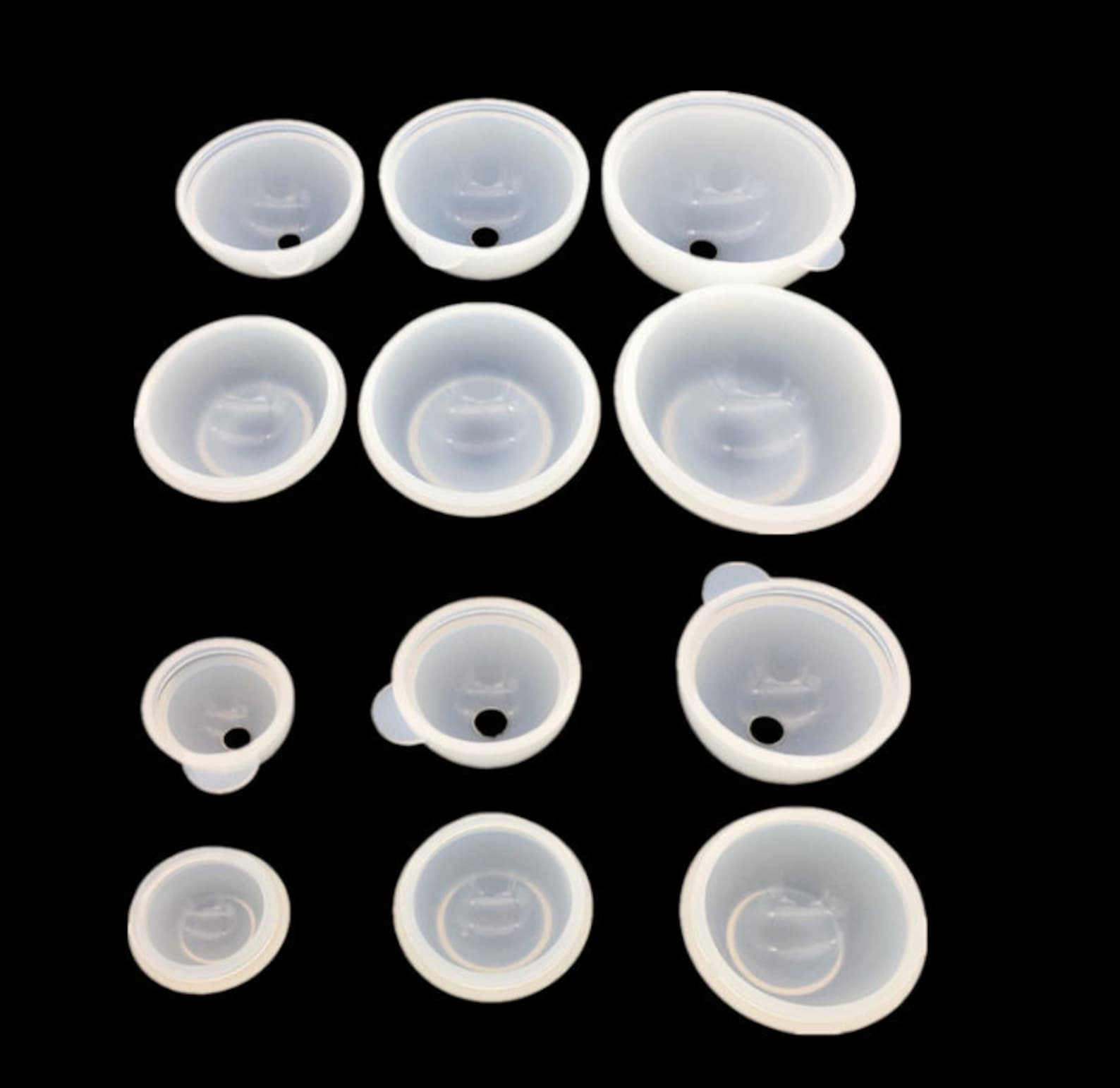 Transparent MOLD Clear Silicone MOLD Spherehigh Quality | Etsy