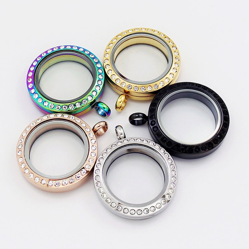 Glass Medallions - Etsy