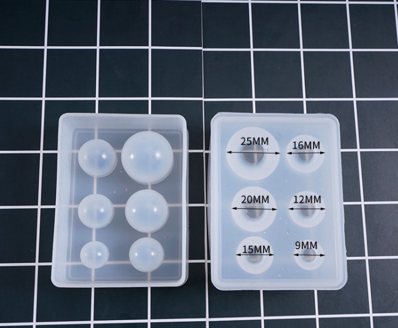 Ball Silicone Mold Sphere Mold Pendant Globe Mold Ball - Etsy