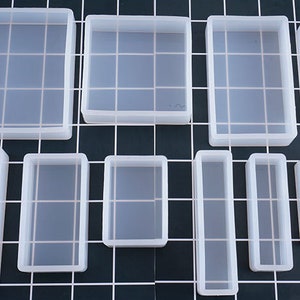 Large Size Rectangular/square Shape Silicon Mold- DIY Silicone Mold ...
