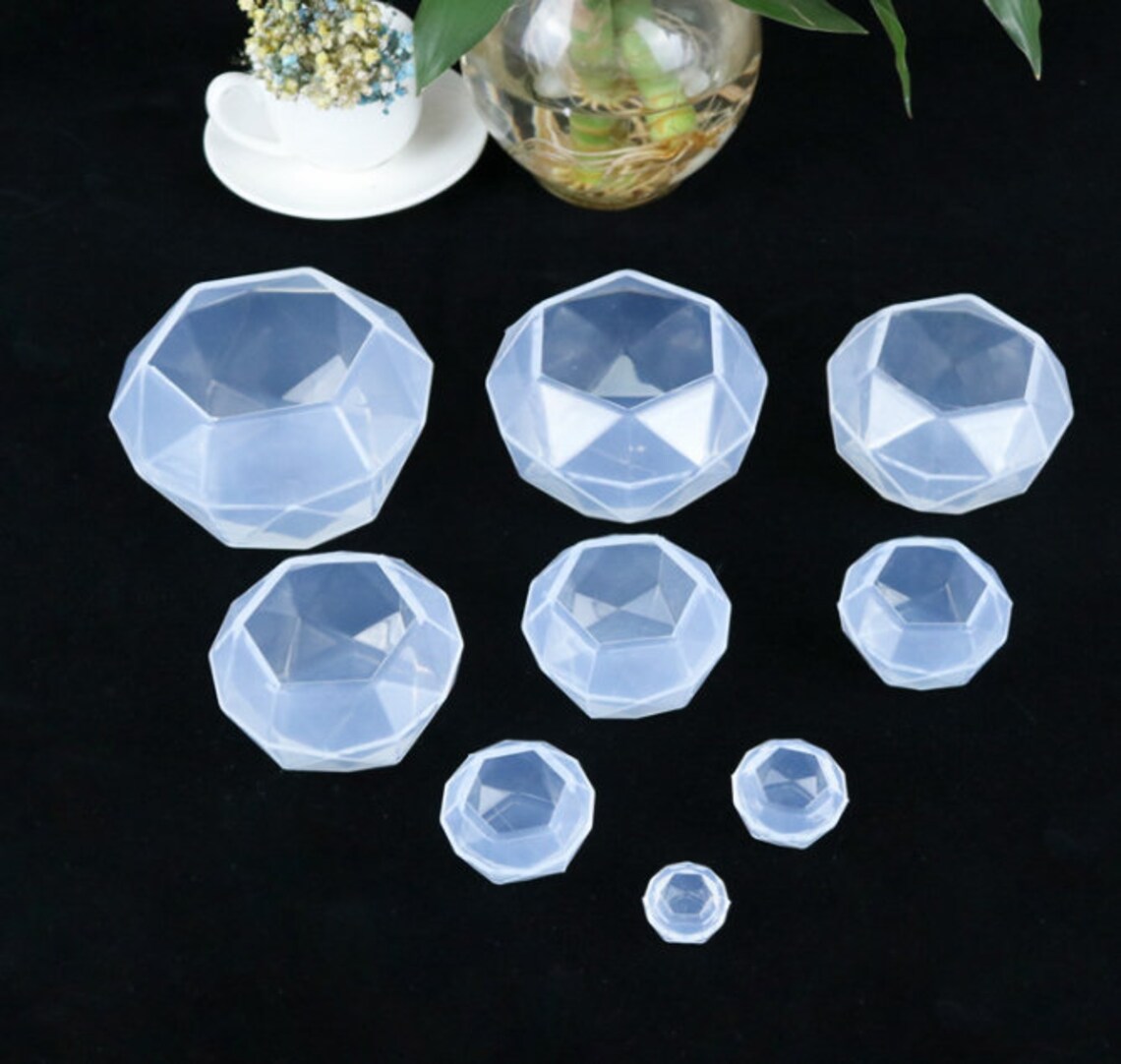 New Pyramid Mold Gypsum Casting Mold Silicon Resin Mold | Etsy