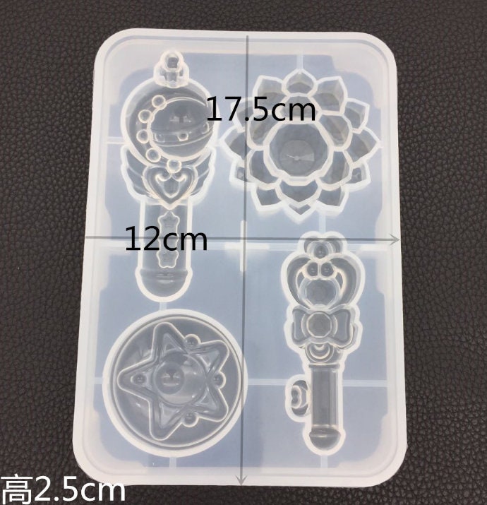 Magic Wand Pendant Silicon Mold Silicon Resin Mold Epoxy | Etsy