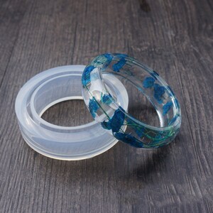 Large Size Bangle Silicone Molds - Resin Mold - Bracelet Gem Mold - DIY ...