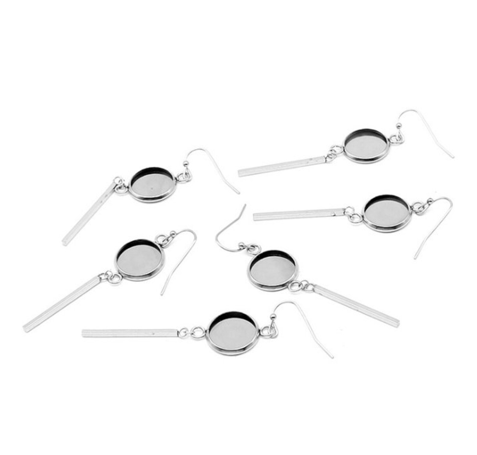 20pcs Wire Earring Blanks Dangle Earring Bases Blanks - Etsy