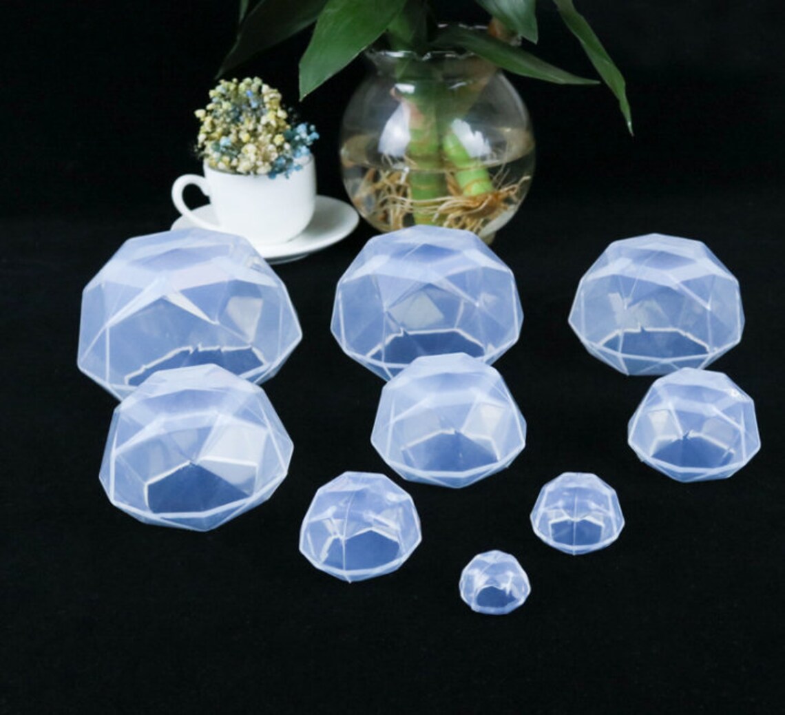 New Pyramid Mold - Gypsum Casting Mold - Silicon Resin Mold - Jewelery ...