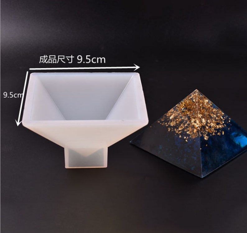 Resin Mold Silicon Large Size Pyramid Shape Silicon Mold - Etsy