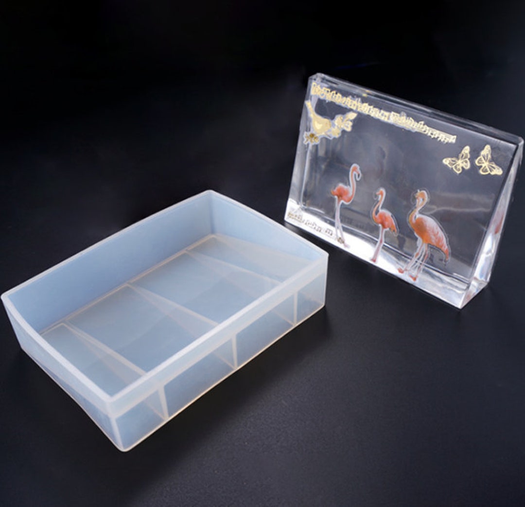 Rectangle Shape Silicon Mold- DIY Silicone Mold - Resin Silicon Mold ...