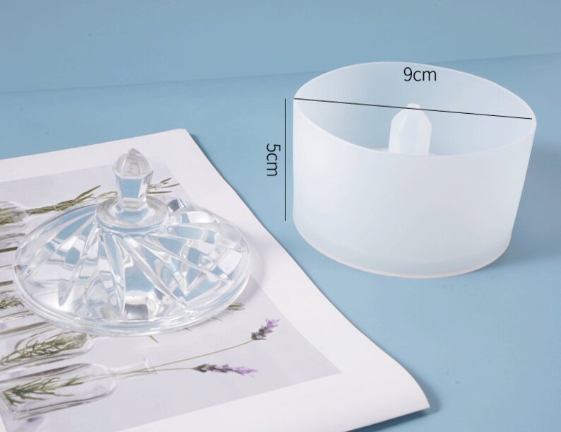 Big Size Crown Storage Box Resin Molds Jewelry Box Silicone - Etsy