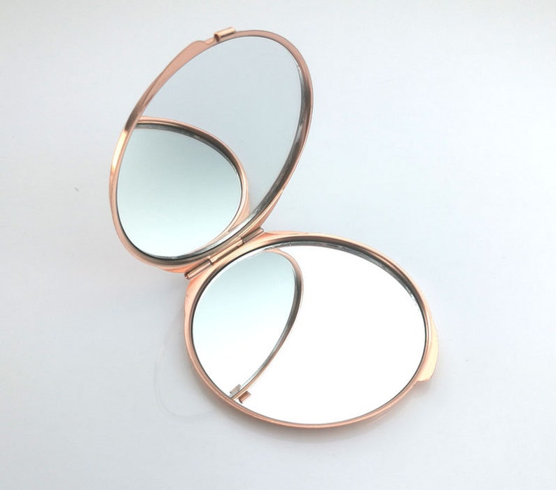 Pocket Mirror Blank Compact Mirrors Supply Rose Gold Mirror - Etsy