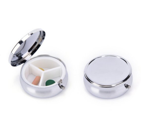 3days Blank Compartment Pill Box Container Weekly Blank Pill - Etsy