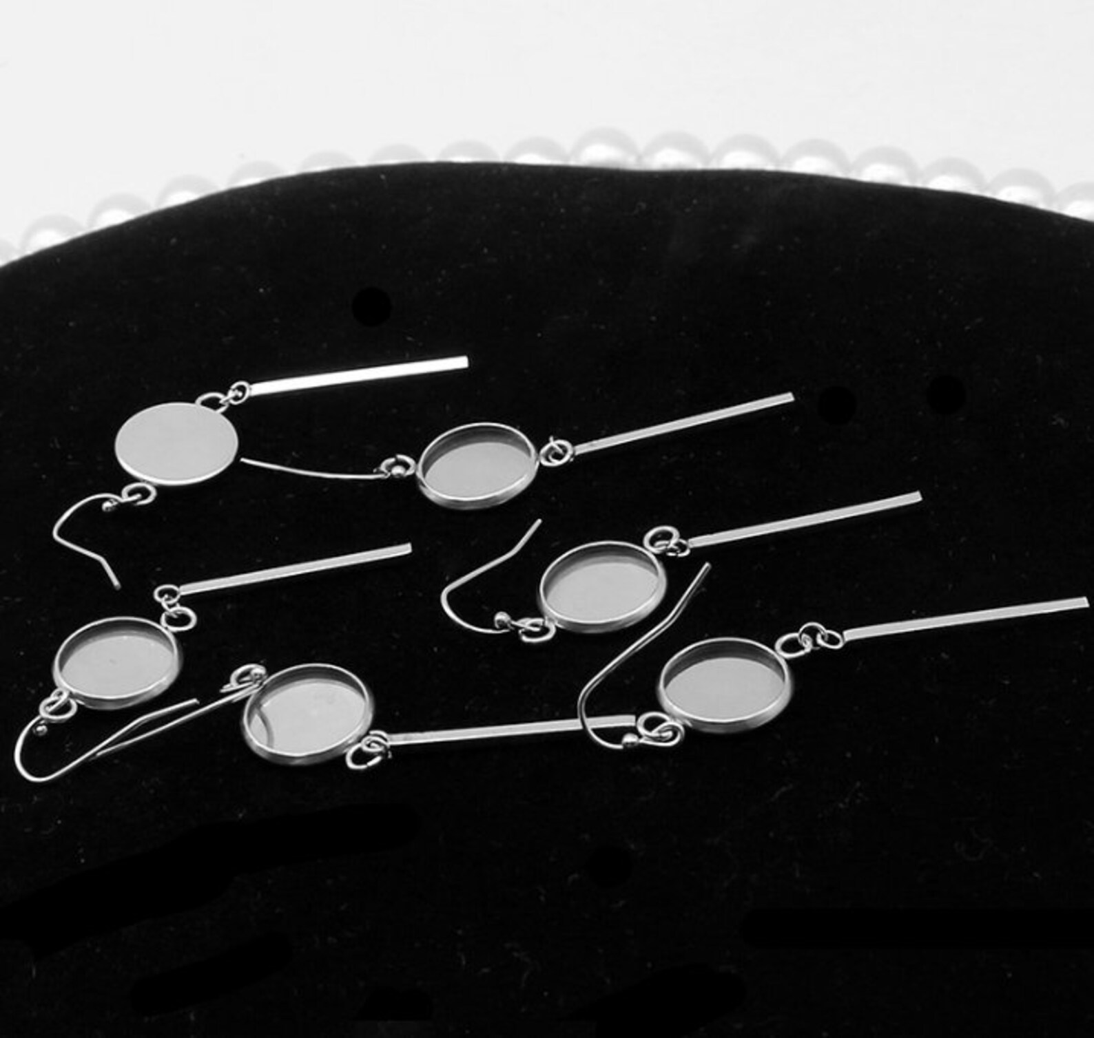 20pcs Wire Earring Blanks Dangle Earring Bases Blanks - Etsy