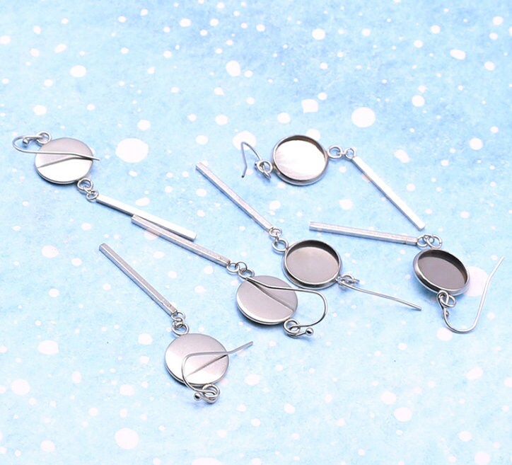 20pcs Wire Earring Blanks Dangle Earring Bases Blanks | Etsy