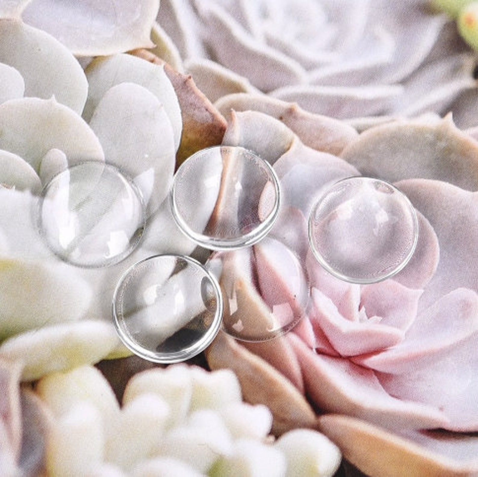 Clear Glass Cabochon 10mm Round Domed Glass Cabochon 10mm - Etsy