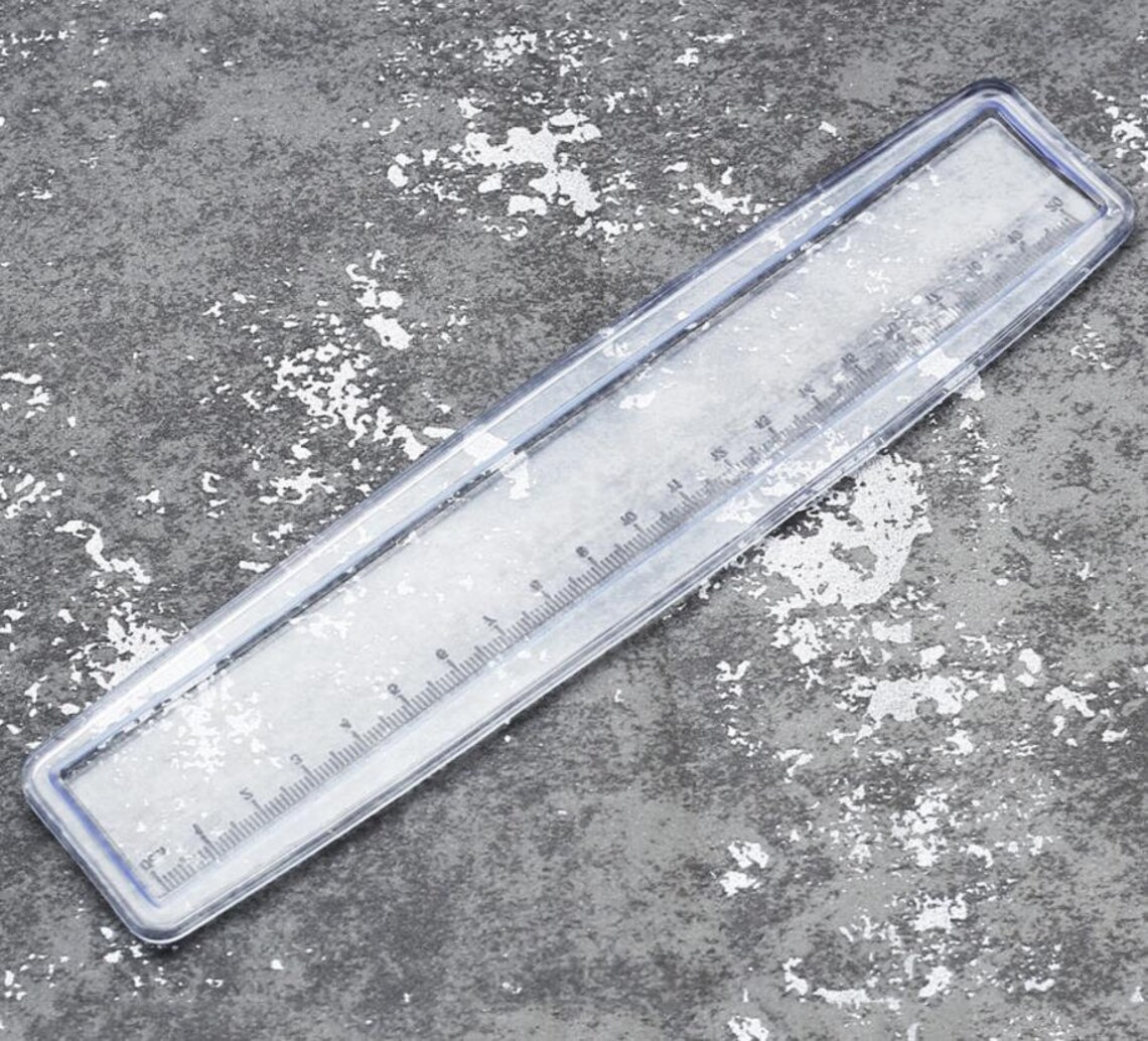 Ruler Resin Mold Silicon Resin Mold Resin Silicone Mold | Etsy