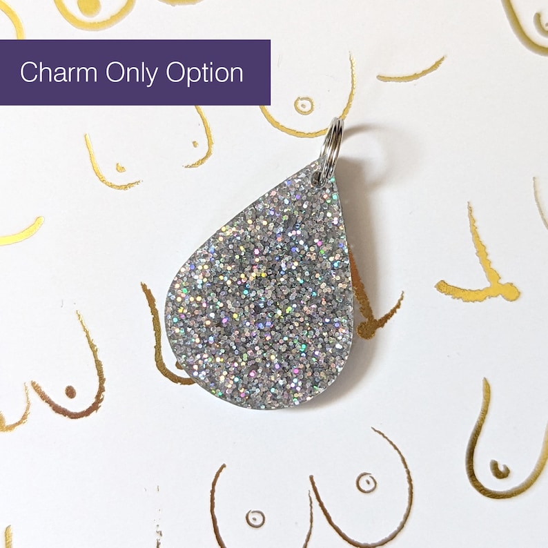 First Feed Breastfeeding Milestone Award Charm - Pearl White Liquid ...