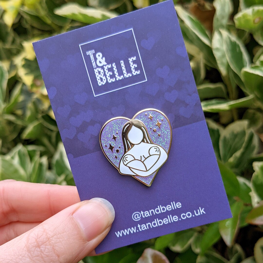 Breastfeeding Multiples / Twins / Triplets Enamel Pin - Mum Keepsake ...