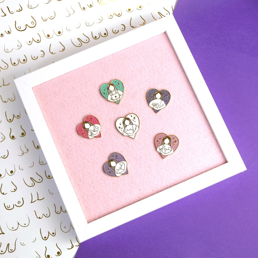 White Enamel Pin Badge Display Frame - 2 Sizes Felt and Cork Pin Board ...