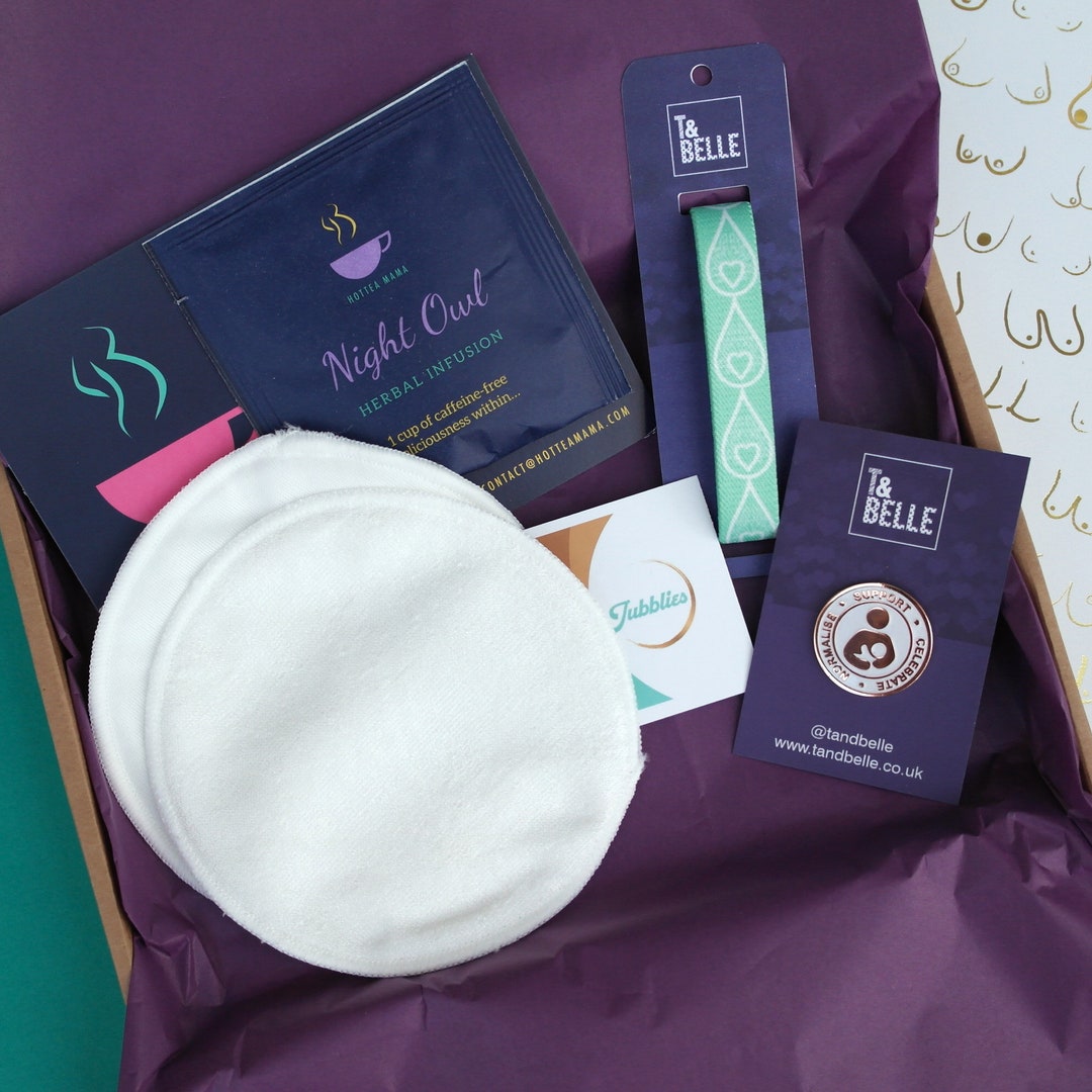 Mini Breastfeeding Essentials Gift Box: Choice of Enamel Pin & Feeding ...
