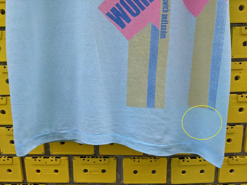 Vintage 1986 Cameo Word up Tour T-shirt American Funk Contemporary R&B ...