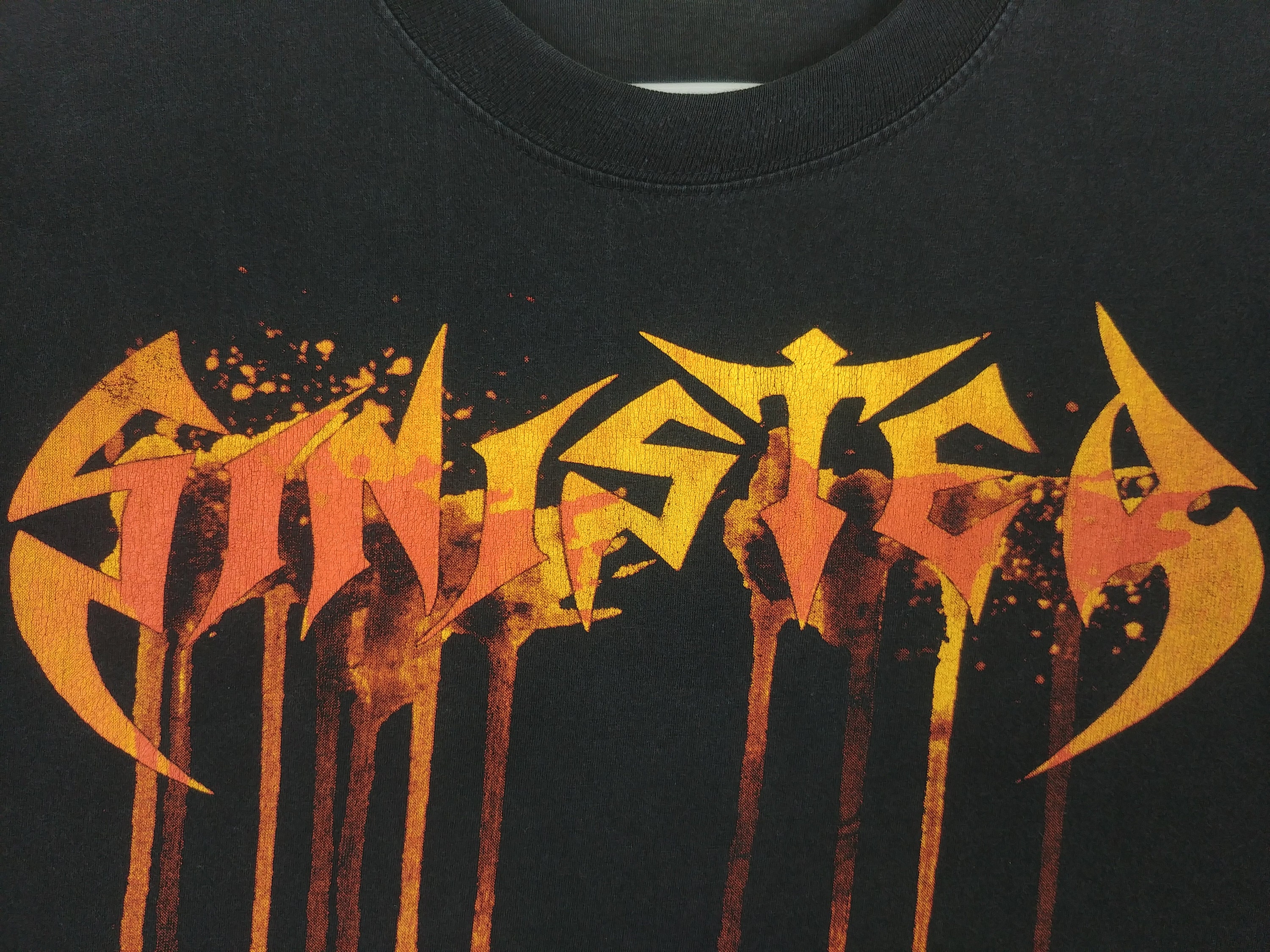 Vintage 1998 Sinister Band T-shirt Aggressive Measures Album | Etsy