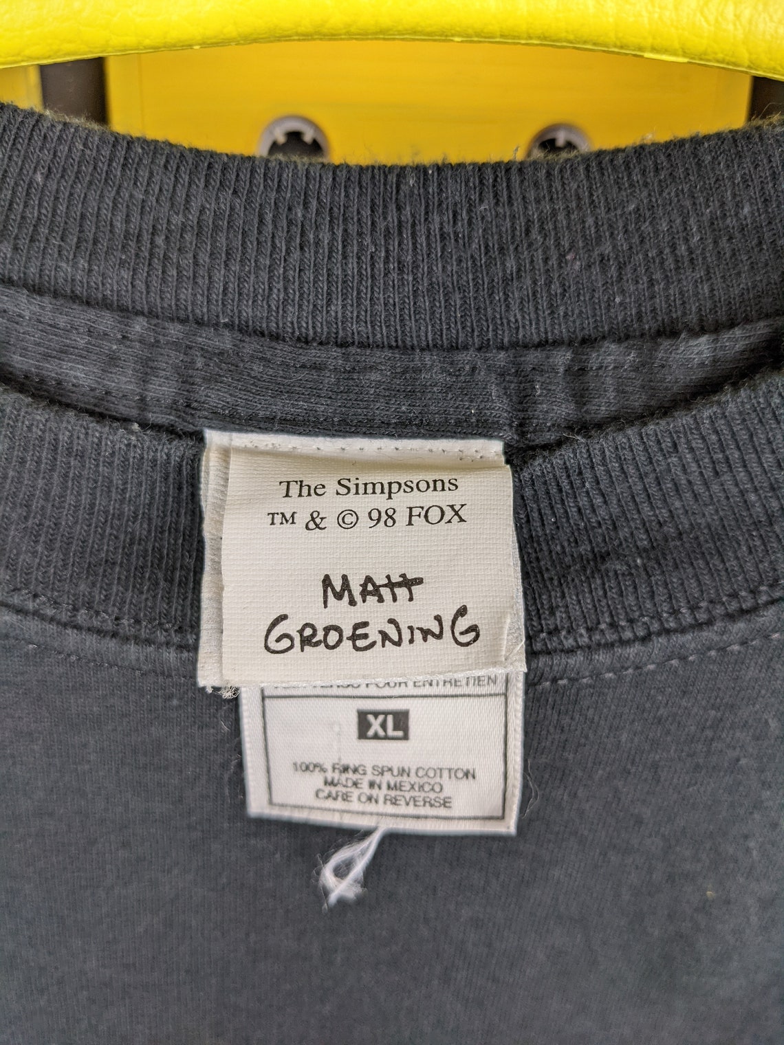 Vintage 1998 The Simpsons T-Shirt Homer Simpson Intel Inside | Etsy