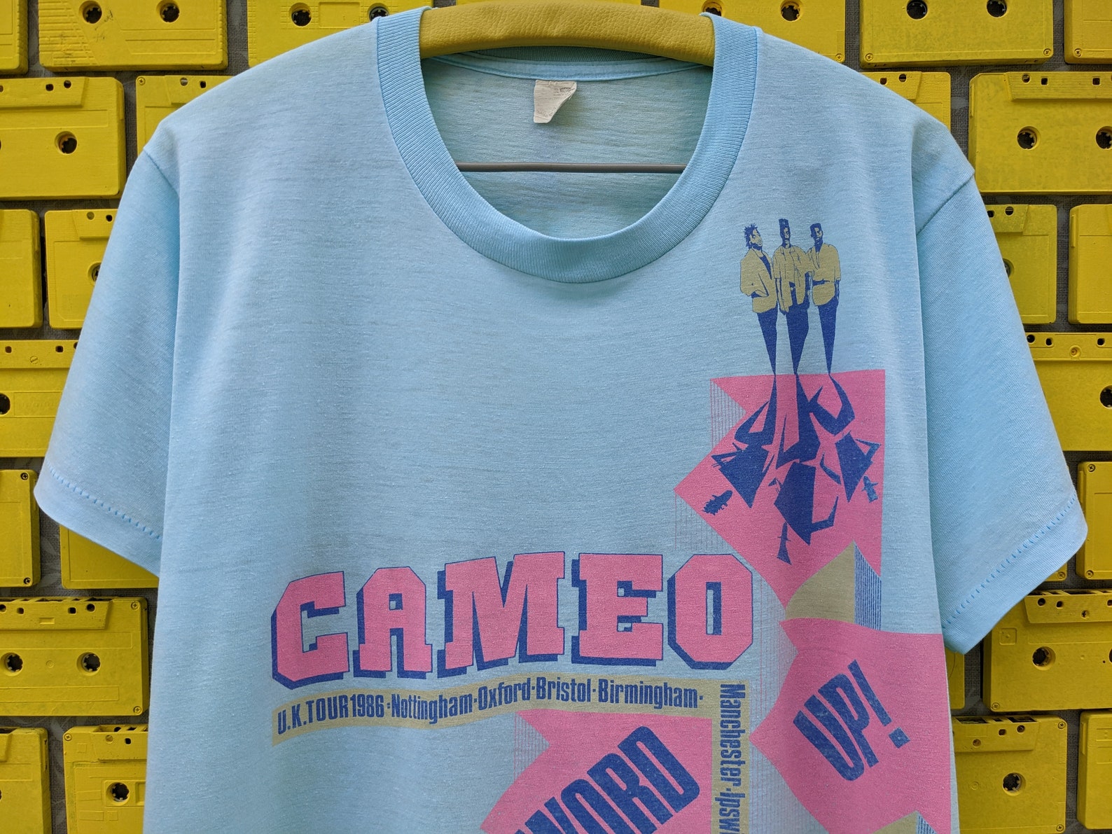 Vintage 1986 Cameo Word up Tour T-shirt American Funk - Etsy