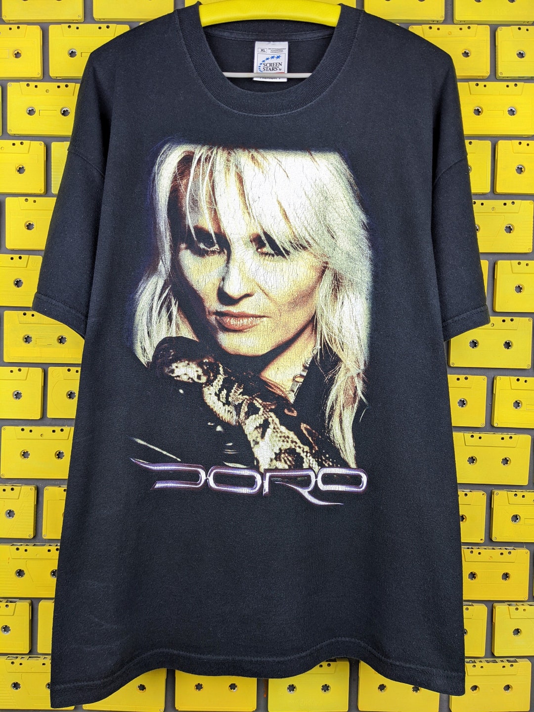Vintage 2000 Doro Pesch T-shirt metal Queen - Etsy