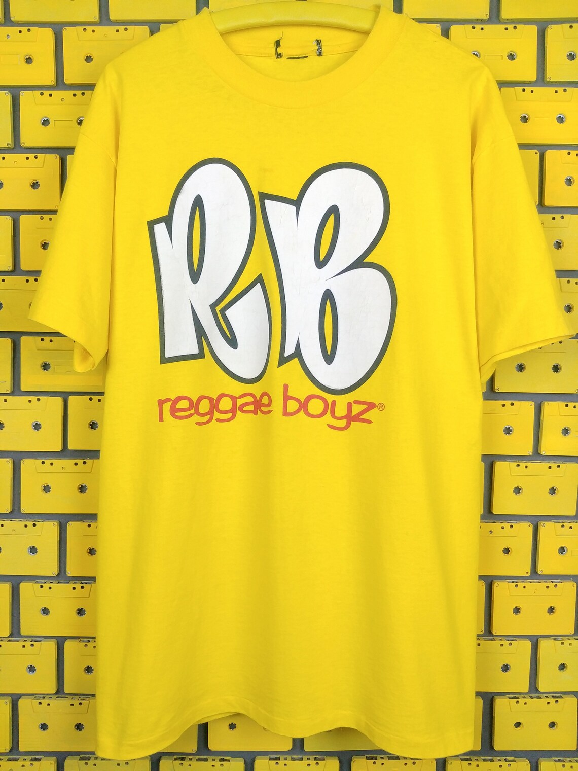 Vintage 90s Reggae Boyz T-Shirt Jamaican Soccer Football Team | Etsy