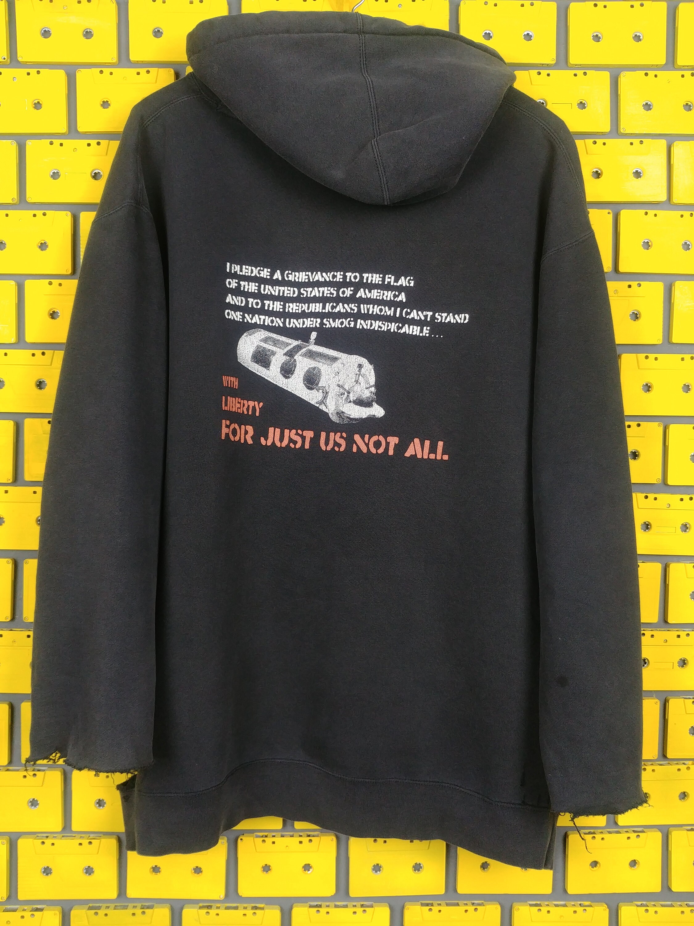 Vintage 2000 NOFX the Decline Disstressed Hoodie American Skate Ska ...