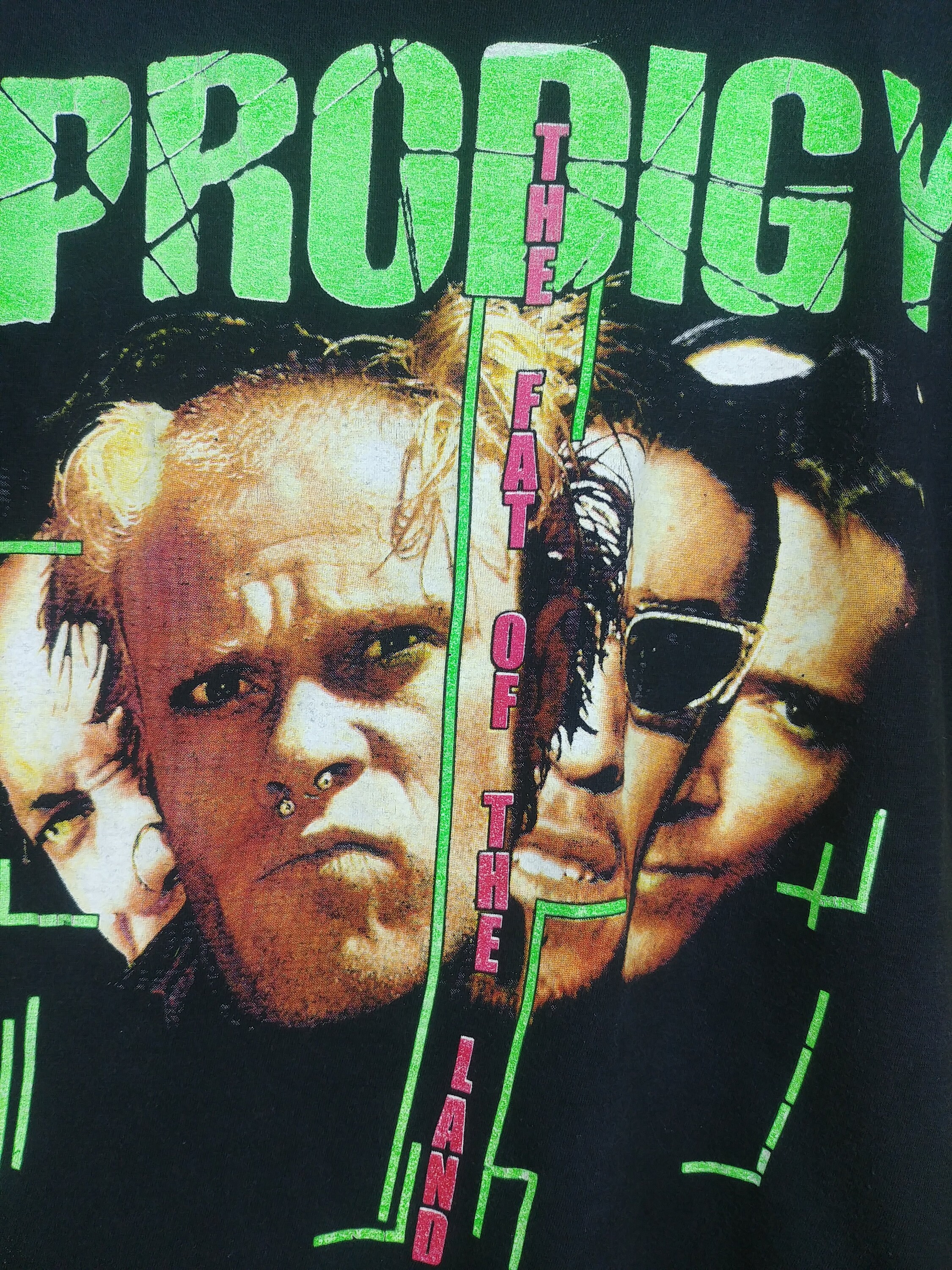 Vintage 90s The Prodigy Band Camiseta The Fat of the Land | Etsy